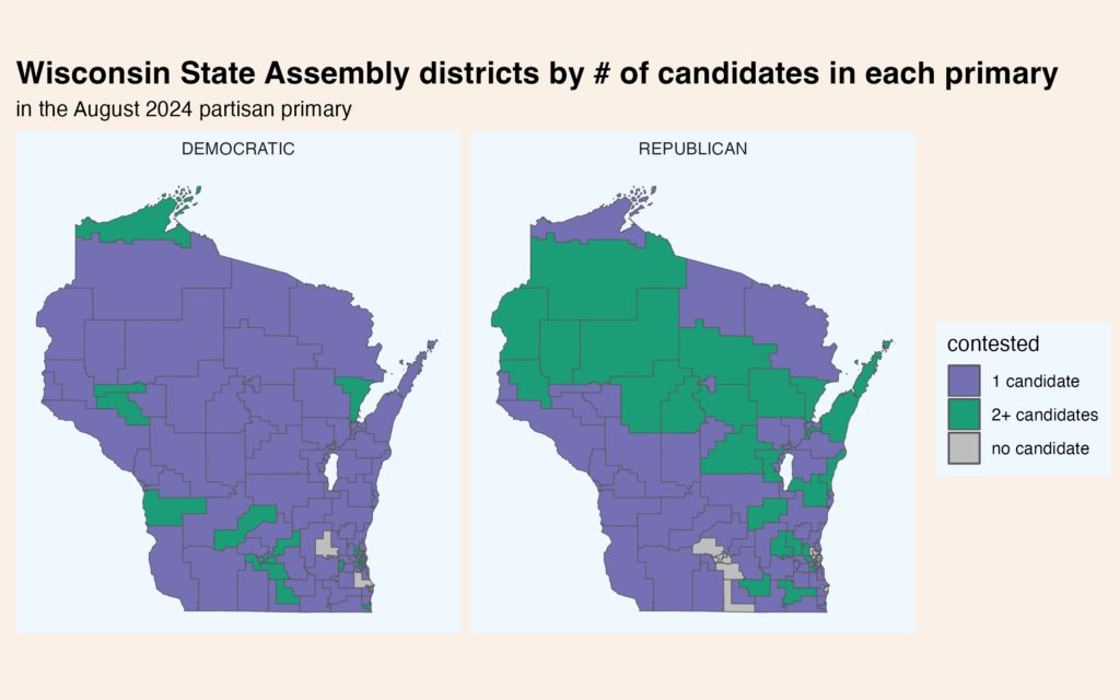 The 2024 Wisconsin Assembly Races are the Most Contested in a Decade ...